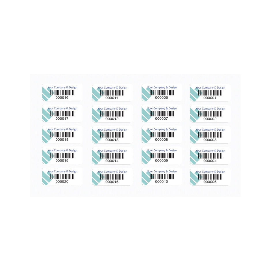 Custom Barcode Asset Labels